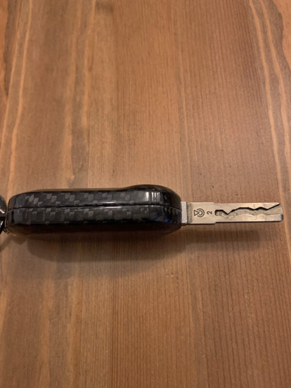 Abarth carbon key cover | BG Custom Store