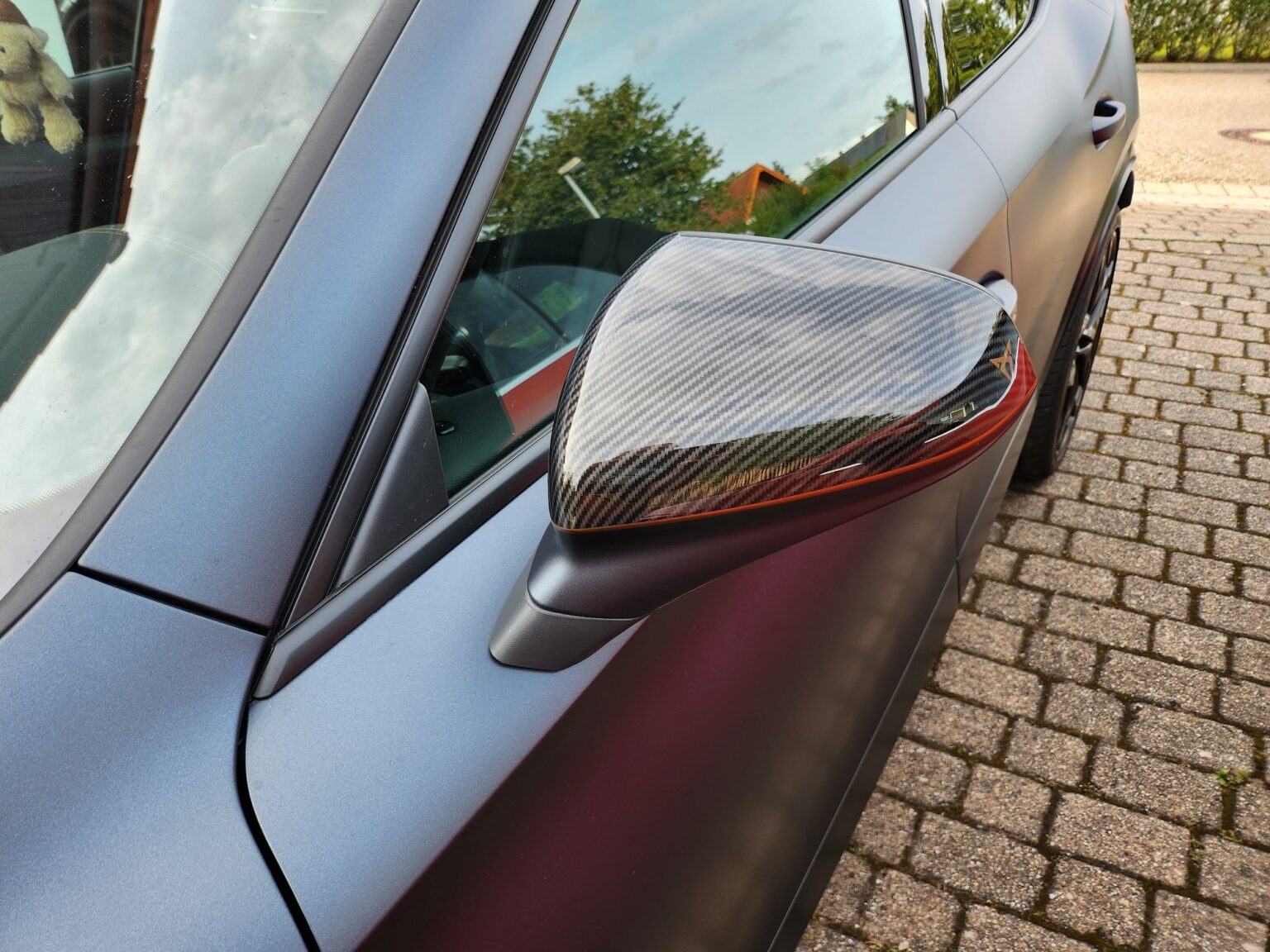 Cupra Formentor carbon look mirror caps | BG Custom Store