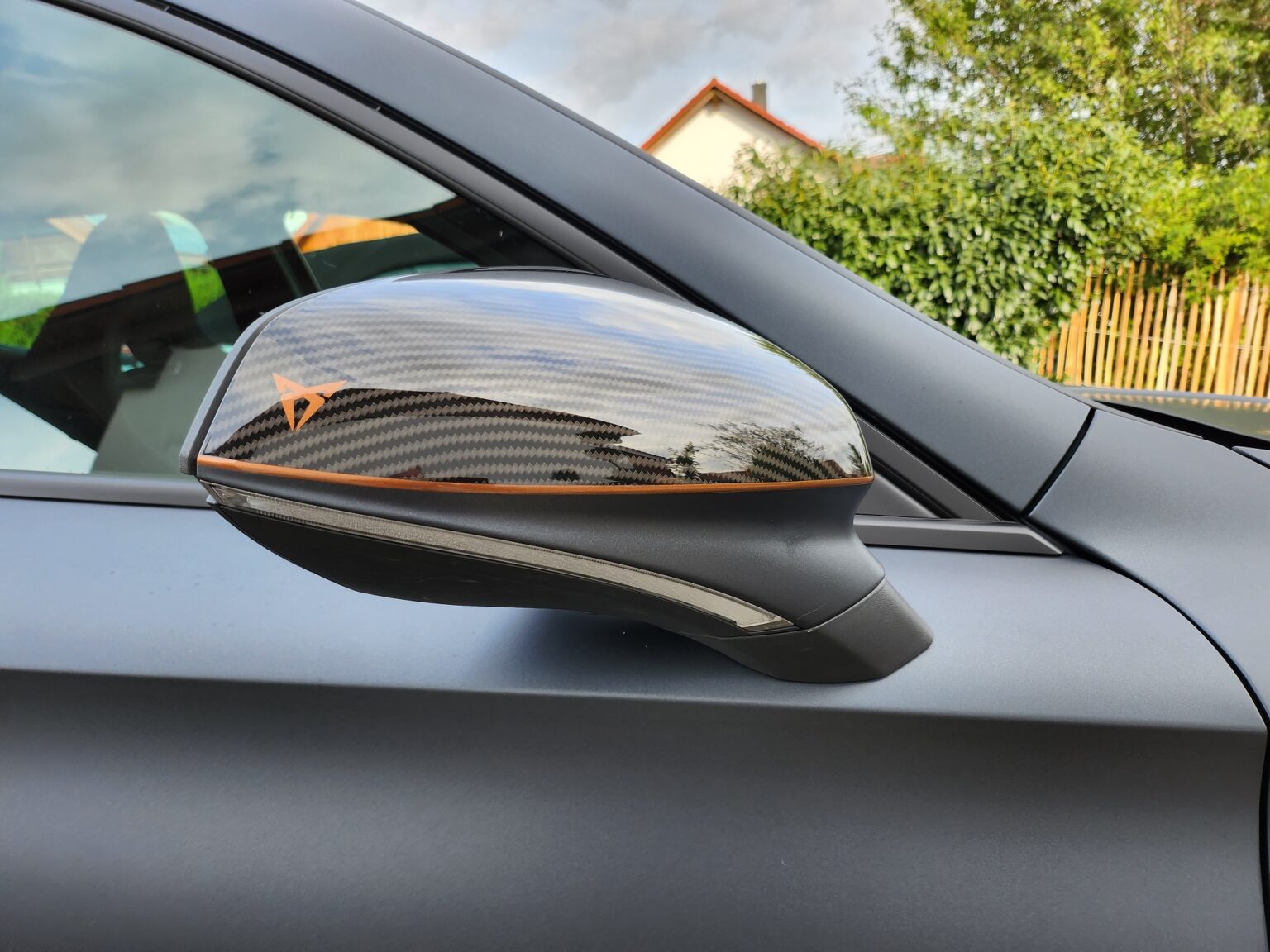 Cupra Formentor carbon look mirror caps | BG Custom Store