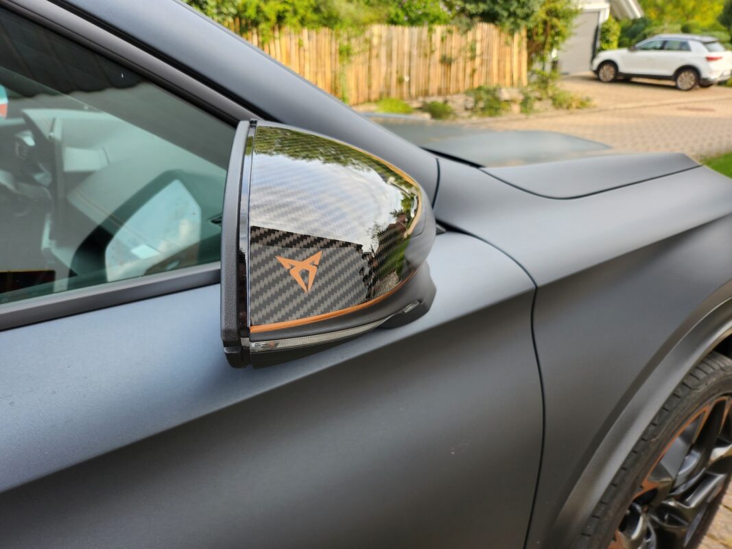 Cupra Formentor carbon look mirror caps | BG Custom Store