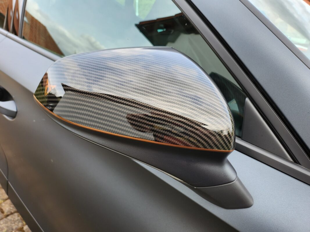 Cupra Formentor carbon look mirror caps | BG Custom Store