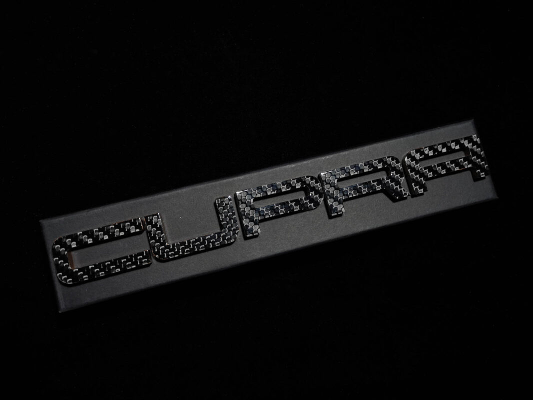 Cupra carbon emblem badge | BG Custom Store
