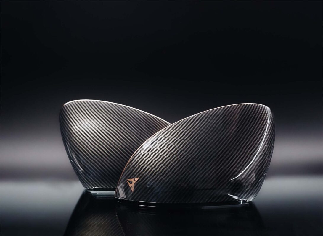 Cupra Born Real carbon look mirror caps | BG Custom Store