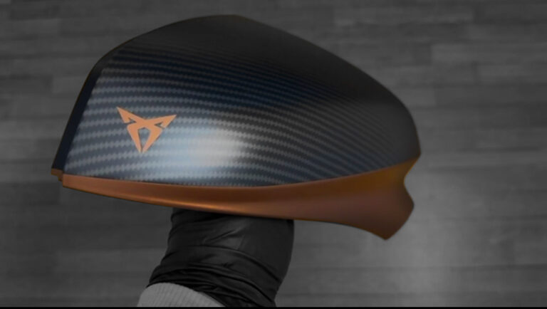 Cupra Formentor matte carbon look mirror caps | BG Custom Store