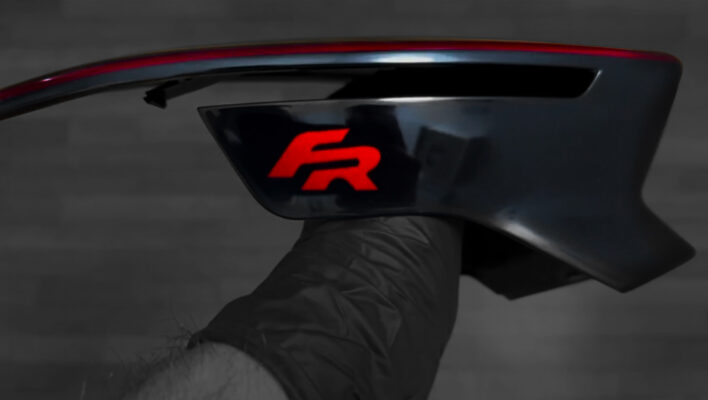 Cupra Leon carbon mirror caps with FR logo | BG Custom Store