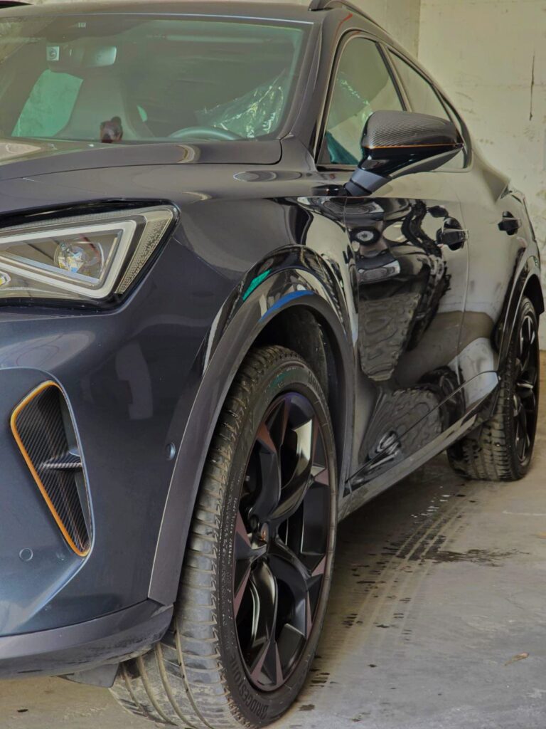 Cupra formentor carbon bumper air intake inserts | BG Custom Store
